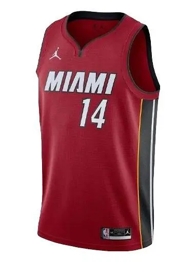Nike Nba Miami Heat Jersey Fan Edition - Red