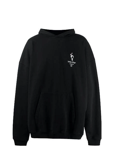 Balenciaga Olympics Hoodie - Black