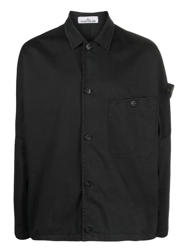 Stone Island Overshirt - Black