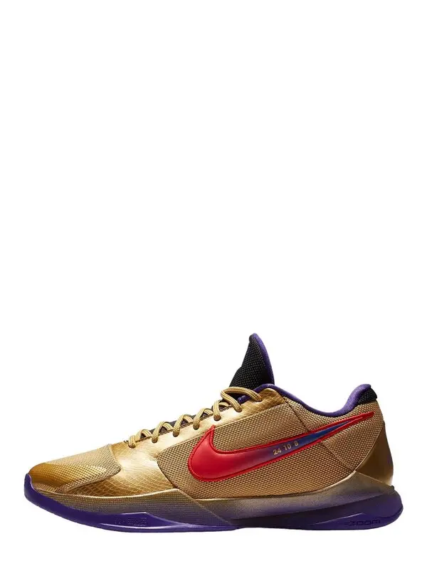 Nike X Undftd Zoom Kobe Protro 'hall Of Fame' Sneakers - Metallic Gold/field Purple/multi-color