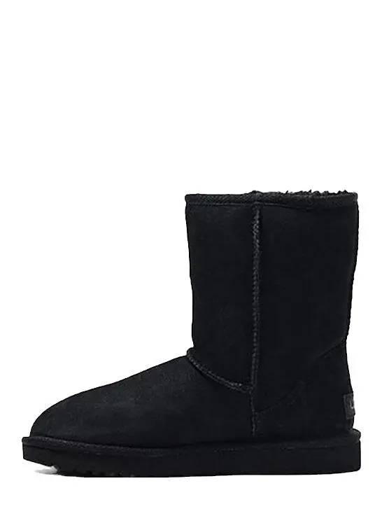 UGG Classic Short Ii Fleece-lined Boots - Black