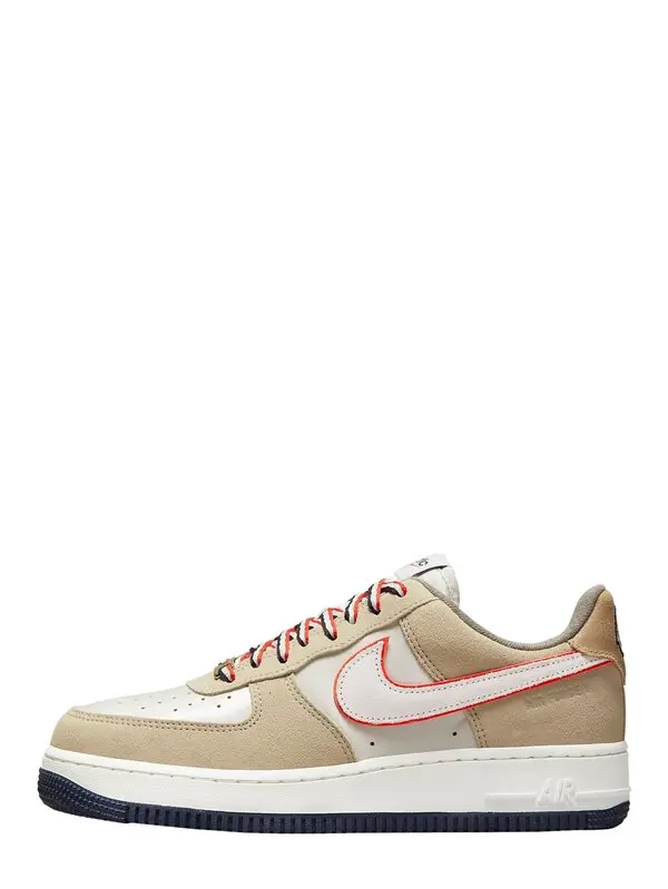 Nike Force 1 '07 Lx Athletic Club Sail Rush Orange - White/brown