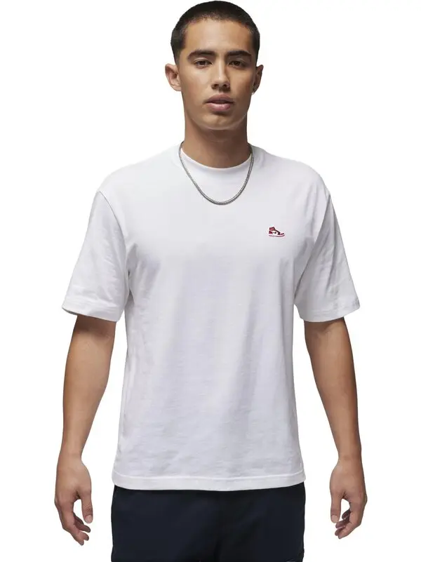JORDAN Brand Embroidered Patch T-shirt - White