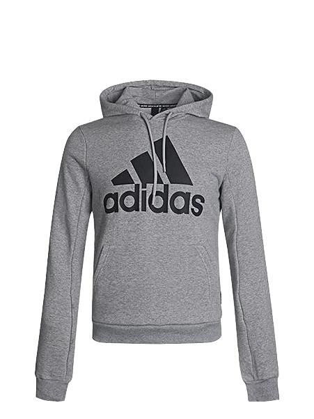 Adidas Casual Sports Hooded Sweater - Grey