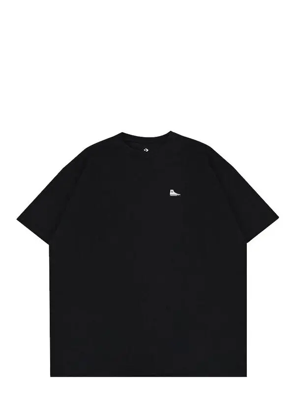 CONVERSE Go-to Sneaker Patch T-shirt - Black/white