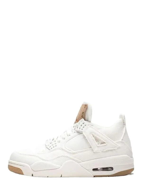 JORDAN 4 Retro X Levi's - White Denim