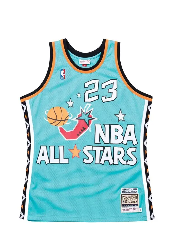 Mitchell & Ness Nba Michael Jordan All-star 1996 East Jersey #23 - Teal