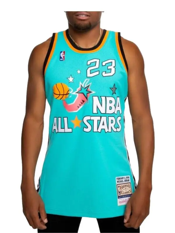 Mitchell & Ness Nba Michael Jordan All-star 1996 East Jersey #23 - Teal