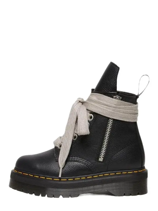 Dr. Martens 1460 X Rick Owens Combat Boots - Black