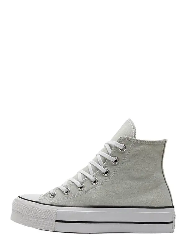 CONVERSE Chuck Taylor All Star Lift Platform High Top Sneakers - Grey/green