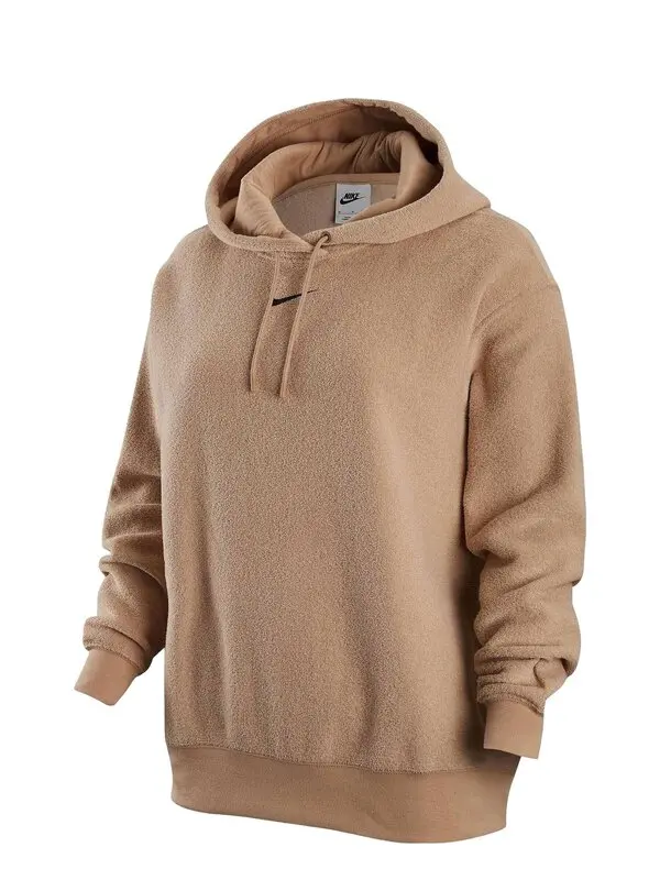 Nike Logo Hoodie - Tan