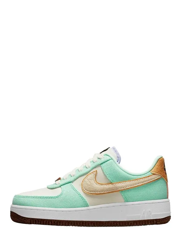 Nike Force 1 '07 Lx "happy Pineapple" Sneakers - Cream/green