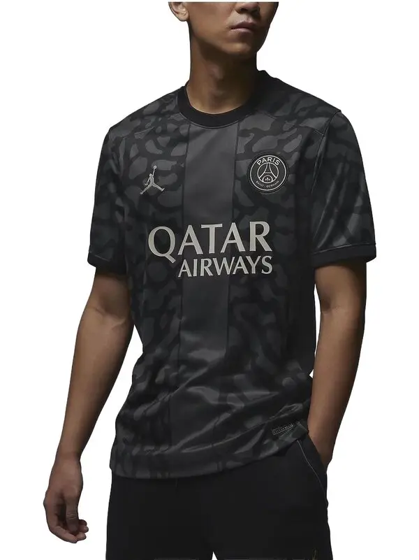 JORDAN X Paris Saint-germain Psg 23/24 Stadium Third Jersey - Anthracite/black/stone