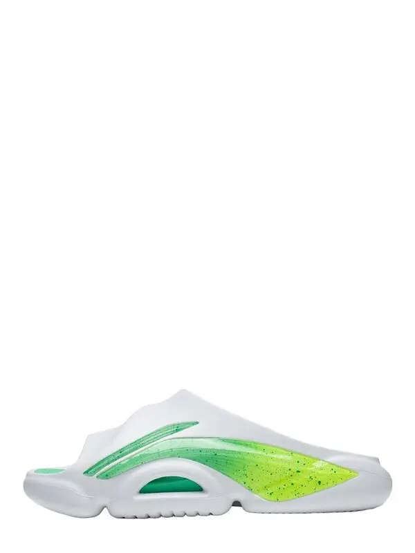 LI-NING Pe Courtside Slides - White/green