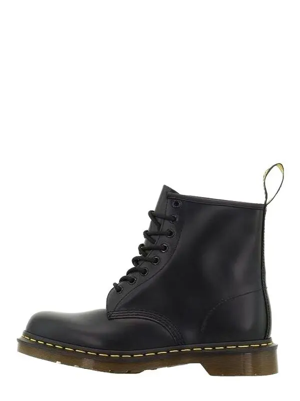 Dr. Martens 1460 Smooth Leather Lace Up Boots - Black