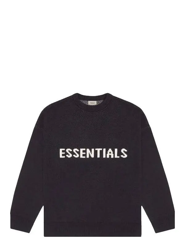 Fear Of God Knit Sweater - Black
