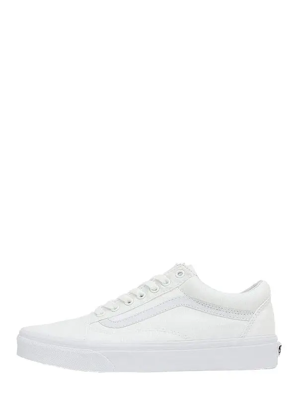 VANS Old Skool "true " Lace-up Sneakers - White