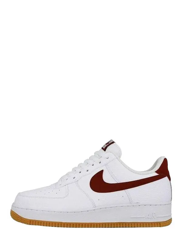 Nike Force 1 Low "team Red Gum - White/brown