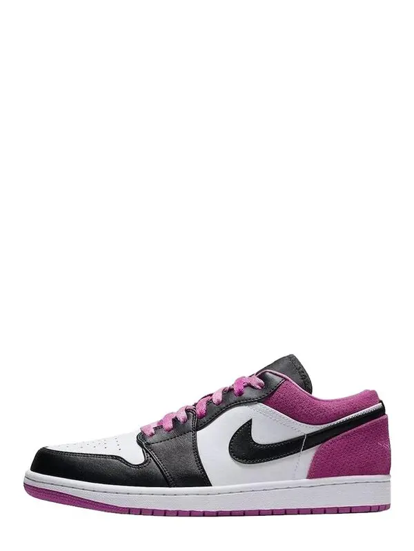 JORDAN 1 Low Se "fuchsia - Black/active Fuchsia/white