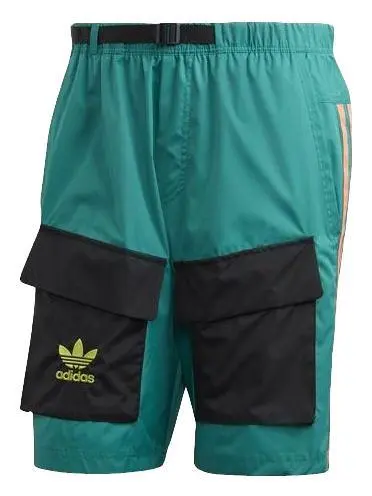 Adidas Originals Woven Cargo Shorts - Green