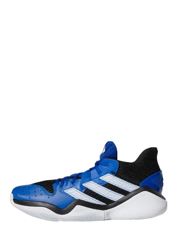 Adidas Harden Stepback High Top Sneakers - Black/blue
