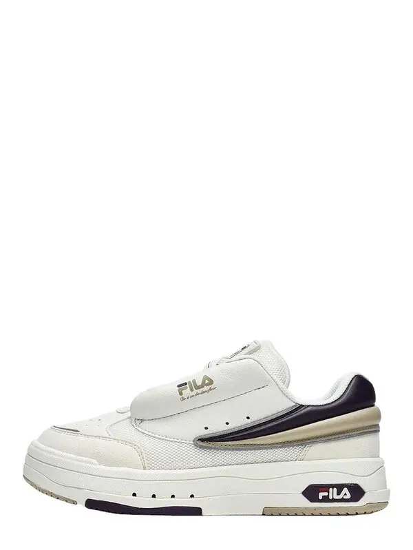 FILA Mix Casual Sneakers - Cloud White/navy Blue/cloud White