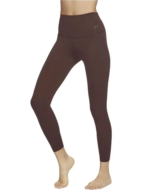 Nike Zenvy Gentle-support High-waisted Leggings - Earth