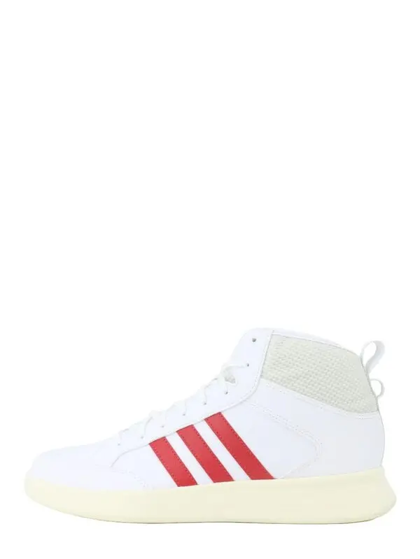 Adidas Court80s Mid Skate Sneakers - Whiteredgray