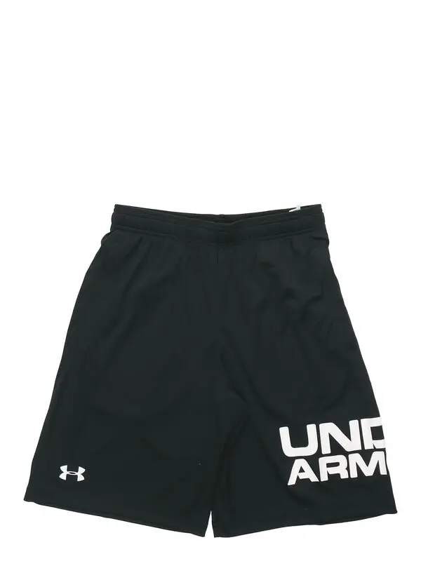 Under Armour Tech Wordmark Sports Shorts - Black/white