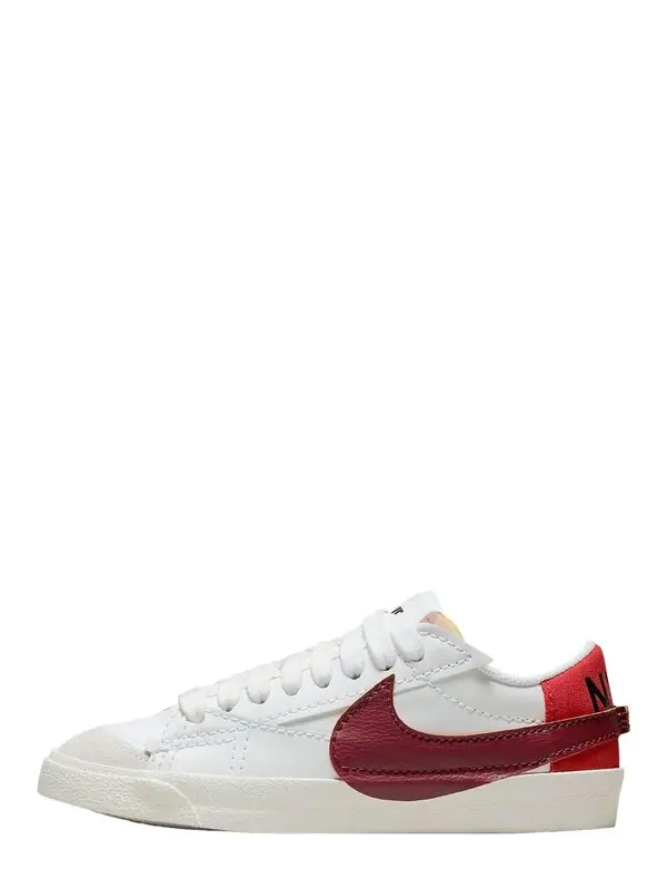 Nike Blazer Low '77 Jumbo Sneakers - White/red