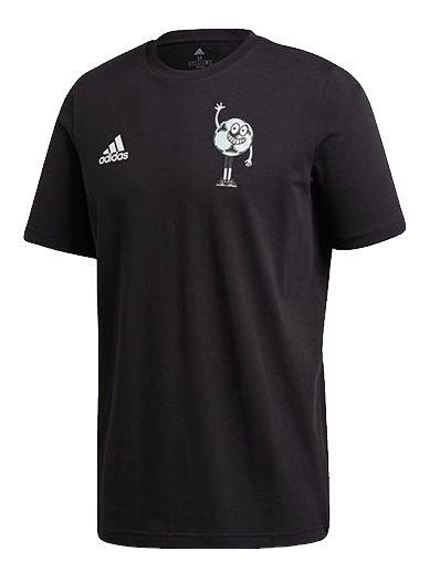 Adidas Lil Stripe Nmbr Soccer/football T-shirt - Black