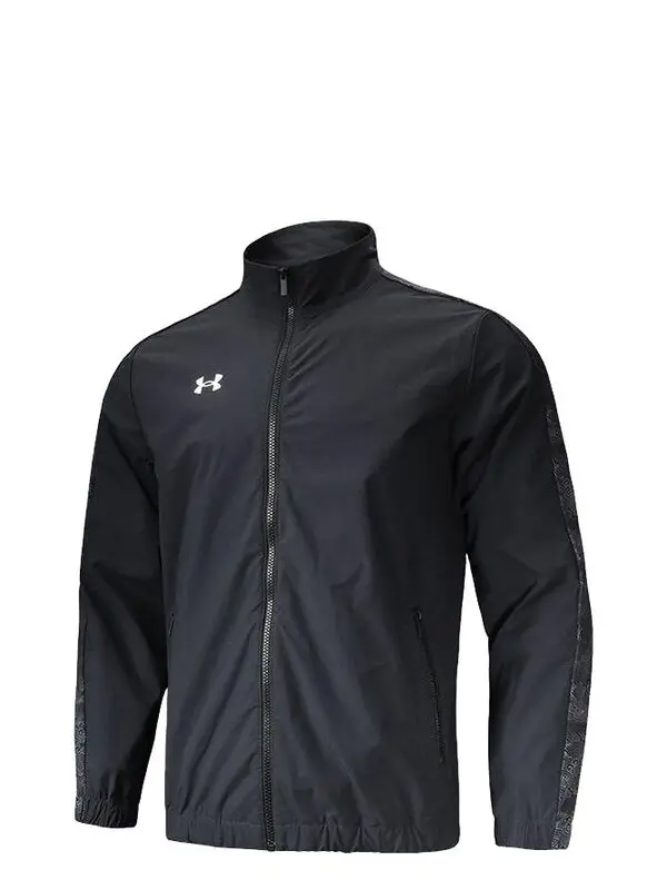 Under Armour Sportstyle Woven Full Zip Jacket - Black