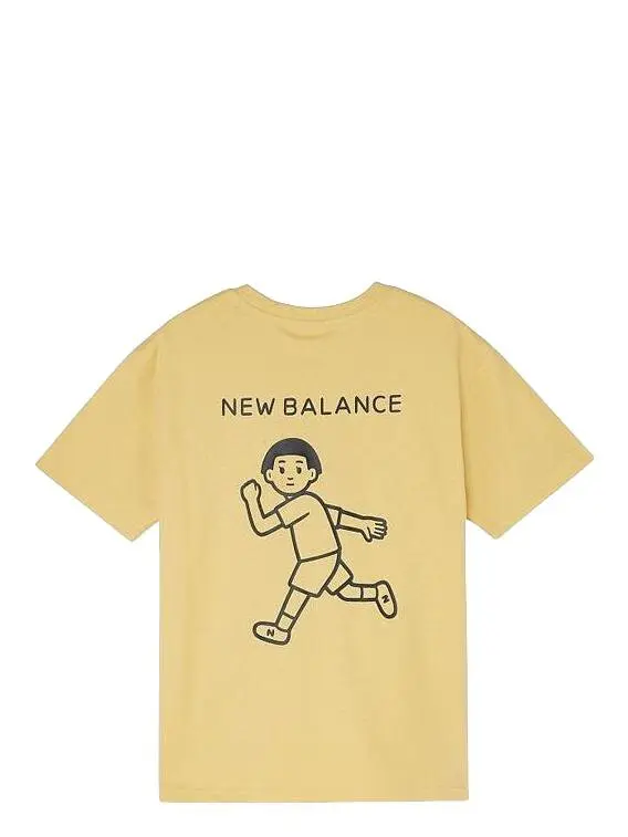 NEW BALANCE X Noritake Short Sleeve Crewneck - Yellow