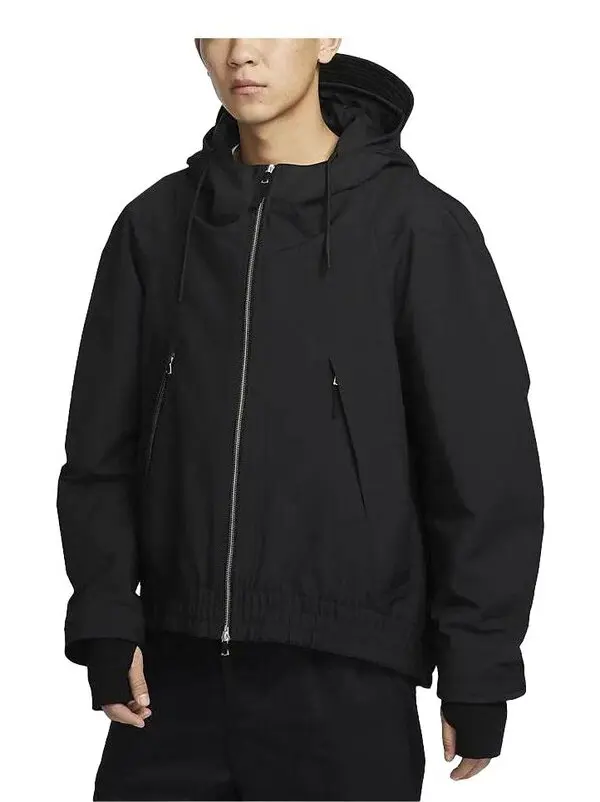 Nike Double Layer Hooded Jacket - Black