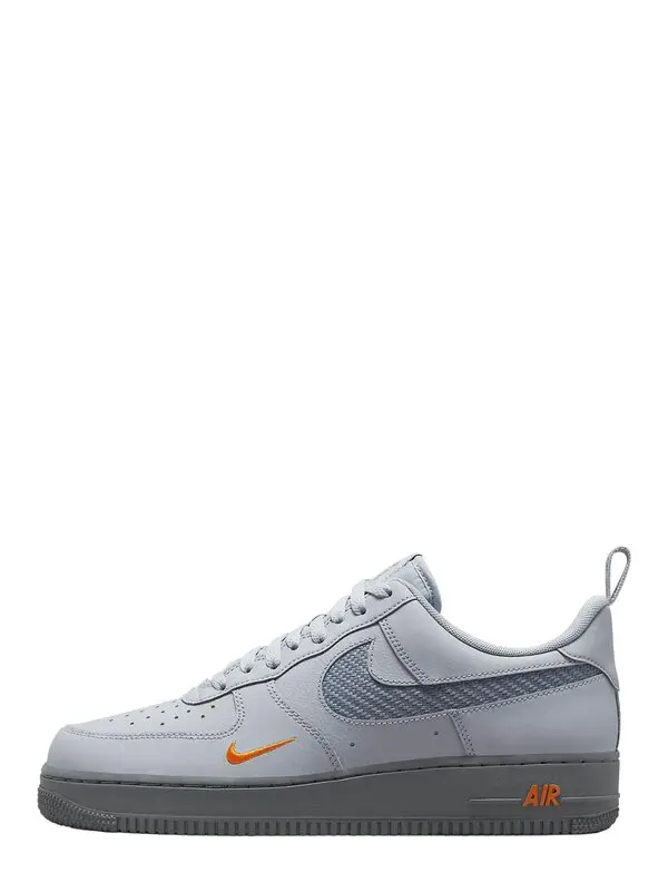 Nike Force 1 '07 "wolf Kumquat" Sneakers - Grey