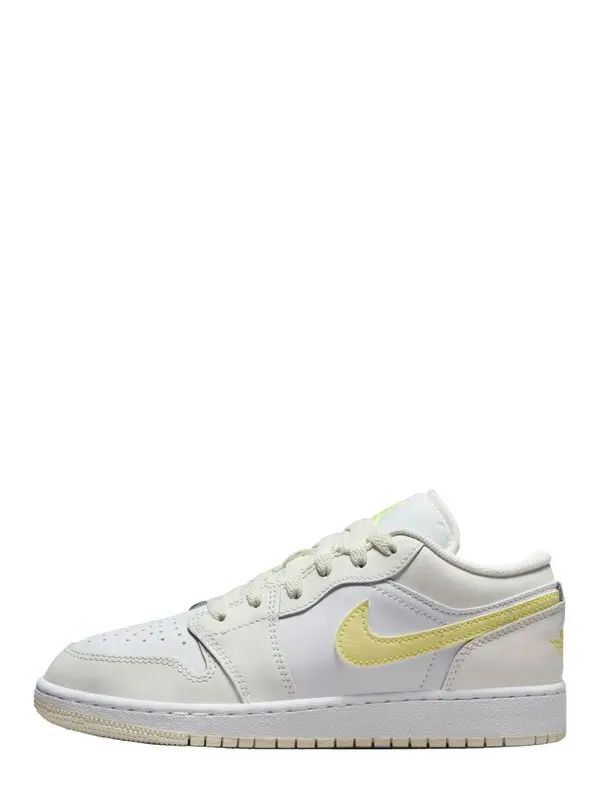 JORDAN 1 Low Sneakers - Sail/white/laser Fuchsia