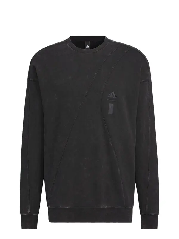 Adidas Wuji Dye Crew Sweatshirt - Black
