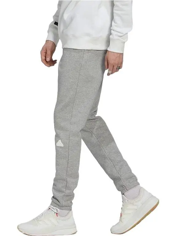Adidas New Fl Pants Solid Color Small Logo Label Bundle Feet Sports Pants/trousers/joggers Gray - Default Colorway