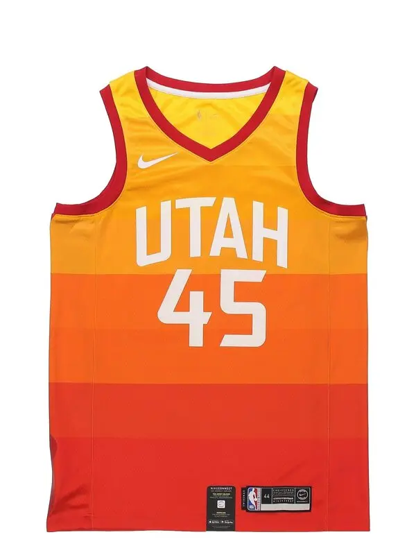 Nike Nba Utah Jazz 45 Mitchell Fan Edition Jersey - Orange