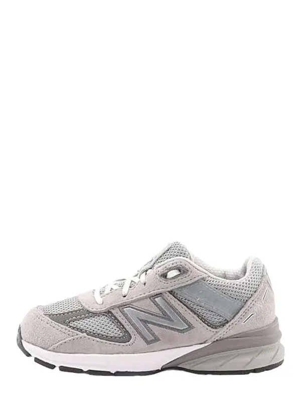NEW BALANCE 990v5 Suede And Mesh Sneakers - Gray