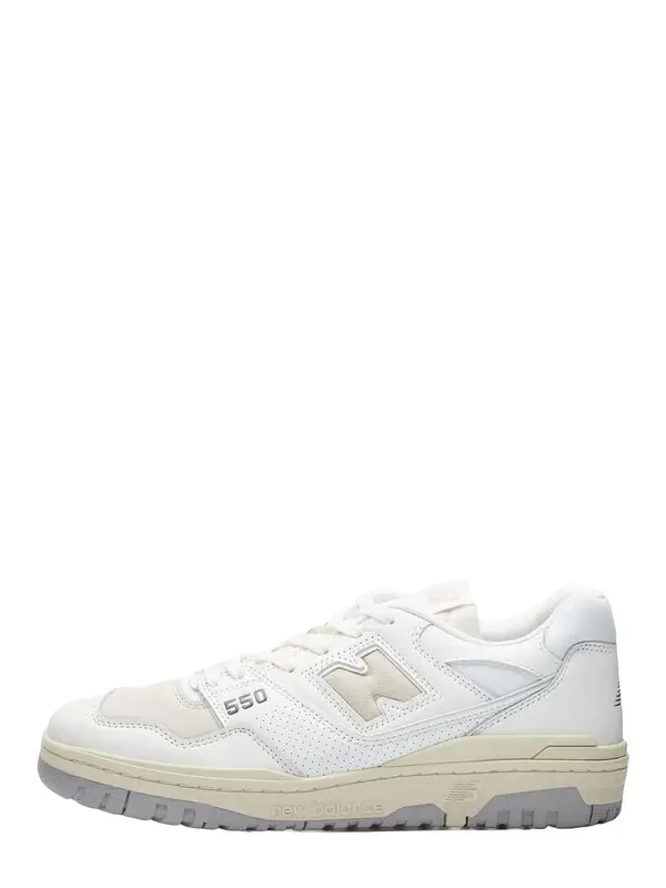 NEW BALANCE 550 Lace-up Sneakers - White/timberwolf/raincloud