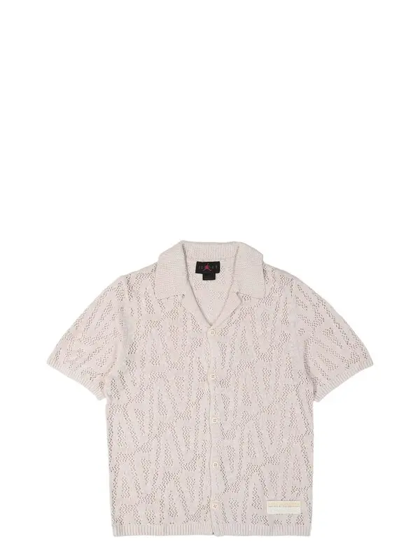 JORDAN X A Ma Maniere Short Sleeve Knit Shirt - Phantom