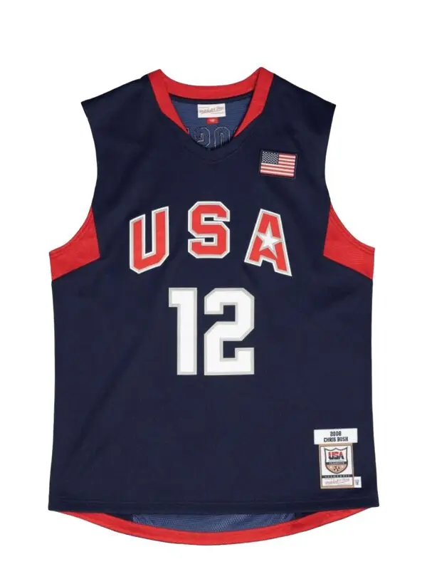 Mitchell & Ness Team Usa Chris Bosh 2008 Authentic Jersey - Default Colorway