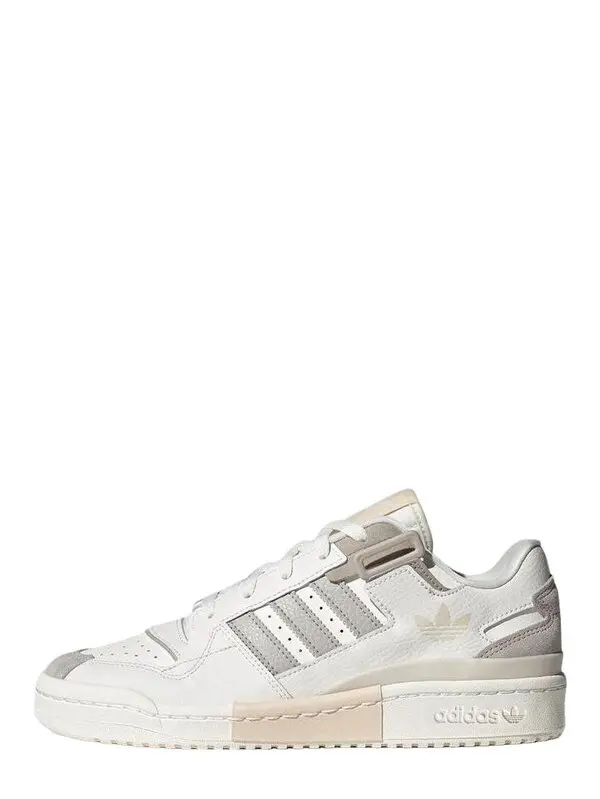 Adidas Originals Forum Exhibit Low Top Sneakers - White/gray