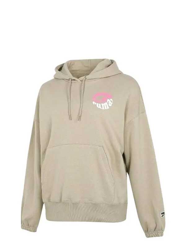 PUMA Downtown Graphic Hoodie With Long Sleeves - Default Color