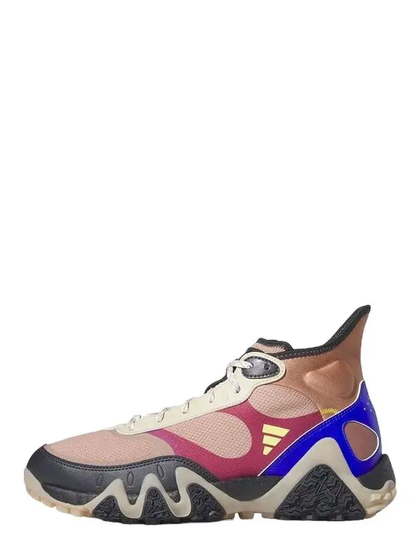 Adidas Adicross Hi Boost Golf Shoes - Brown/multi-color