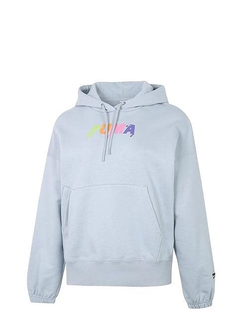 PUMA Downtown Logo Hoodie - Teal