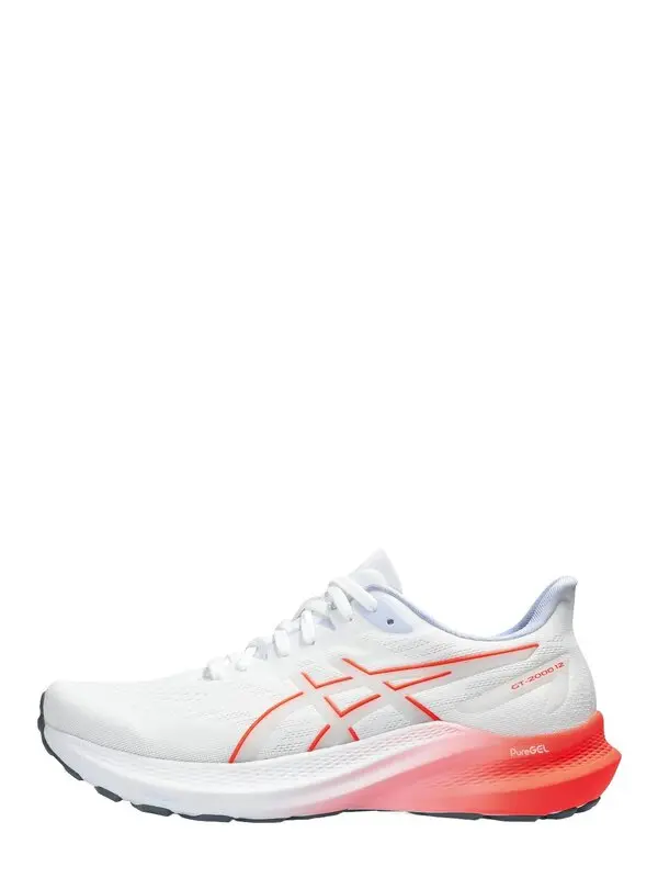 Asics Gt-2000 Athletic Sneakers - White/sunrise Red