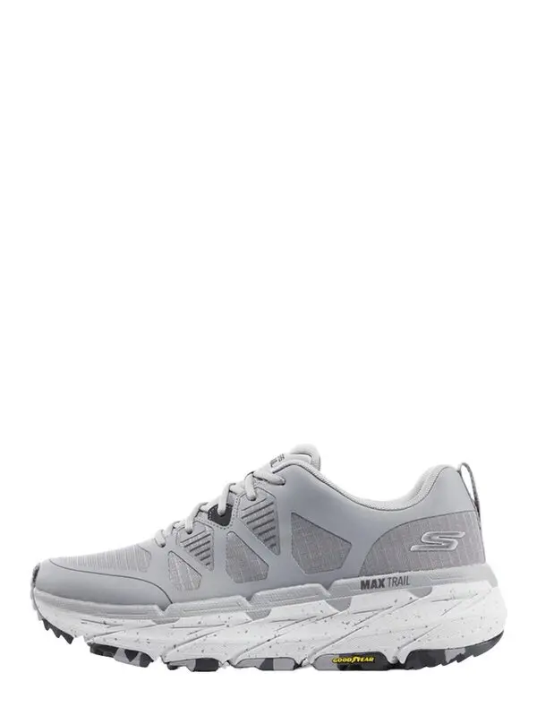 Sketchers Max Cushioning Premier Trail Athletic Shoes - Grey/white