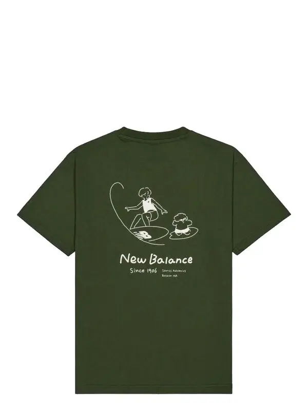 NEW BALANCE X Tombonia Graphic T-shirt - Green